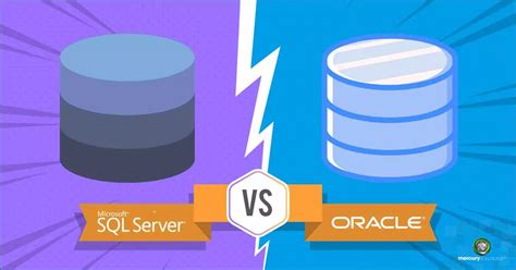 مقایسه انواع دیتابیس تفاوت mysql و sql server و oracle چیست؟
