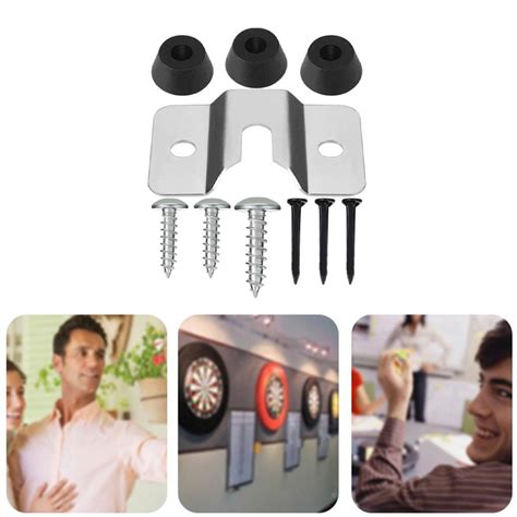 dart board mounting bracket set hanging wall hook grandado