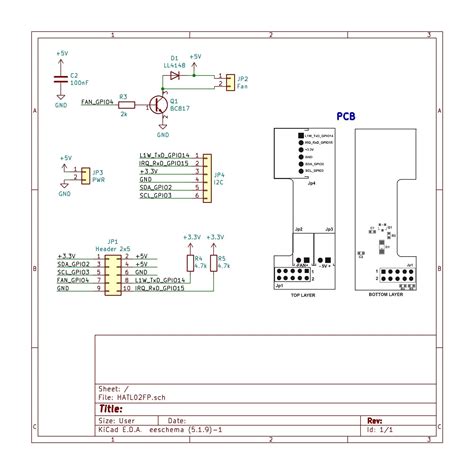 Auto Fan Control Module 33v 5v I2c And Txdrxd Breakout For