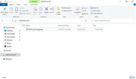 RF Explorer Pro Manual How To Upgrade