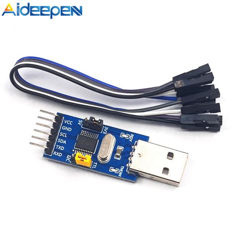 Aideepen Ch341t Two In One Module 33v 5v Usb To I2c Iic Uart Usb To