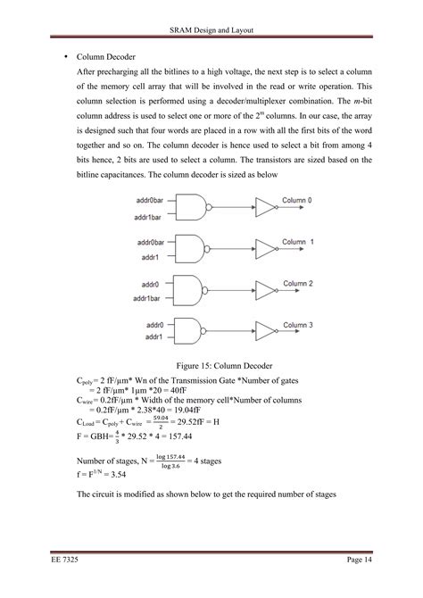 Sram Design Pdf Data Storage And Warehousing Computing