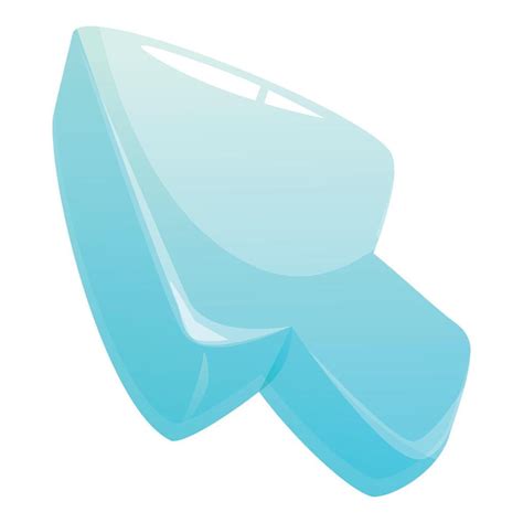 Azul Cursor Es Señalando A El Derecha Lado 48455813 Vector En Vecteezy