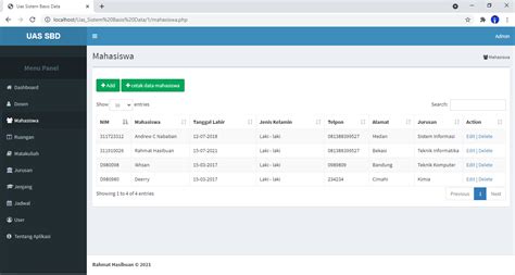 Github Rahmathasibuan Uas Sistem Informasi Akademik