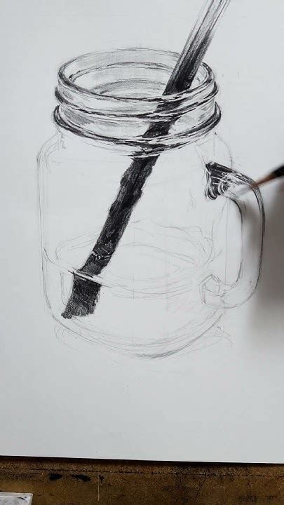 14강 유리컵 속 물체 표현 기초소묘 Art 미술 유튜브 그림 기초소양 Drawing 고대디자인 이대디자인 디자인입시준비 디자인입시 연필