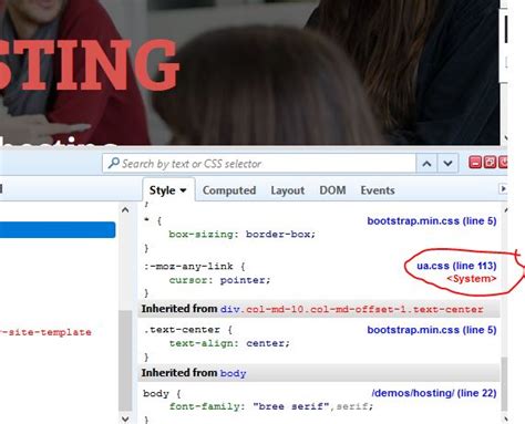 What Is `uacss` And Why Are Some Css Properties Expandable In Inspector Stack Overflow