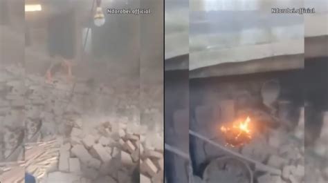 Ngeri Dampak Gempa Batang Bangunan Roboh Hingga Batu Bata Berhamburan