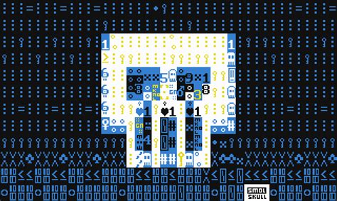 Overview Of All Ascii Smolskulls By Mark Knol