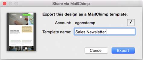 Uploading A Design To Mailchimp Mail Designer Create And Send Html Email Newsletters