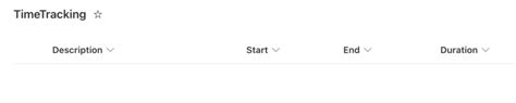 Building A Time Tracking Solution Using Power Automate Flow