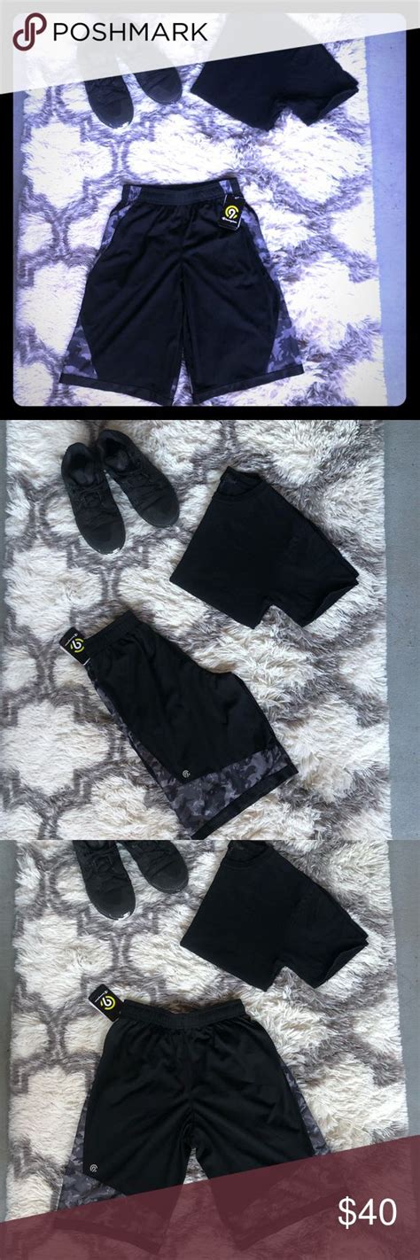 Black And Camo Nike Athletic Shorts