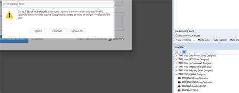 Fncdatagrid Webformdesigner No Longer Registered Tms Fnc Ui Pack