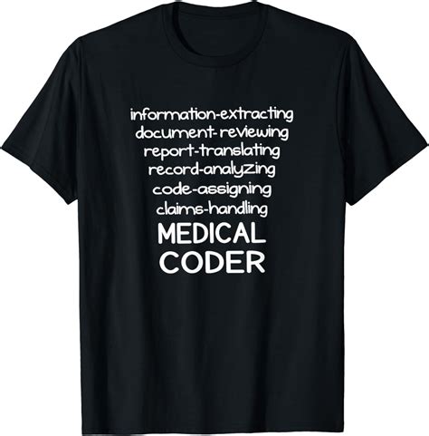 Funny Medical Coder Medical Coding Biller Nurse T Shirt
