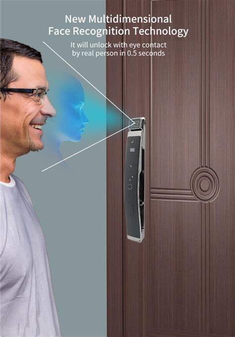 Fully Automatic Face Recognition Smart Digital Lock La Moderno
