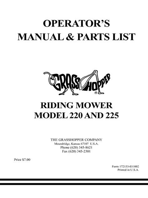 grasshopper pdf