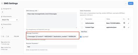 SMS Setting Add Support For SMS API Gateways That Require JSON Payload Issue Frappe