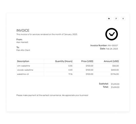 Create Invoices From Your Wakatime Code Stats Wakatime