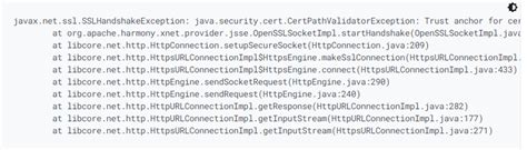 C Im Trying To Access HTTPS From My Android Application I Have