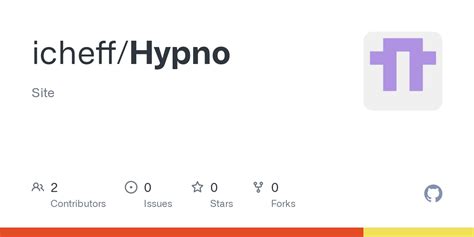 GitHub Icheff Hypno Site
