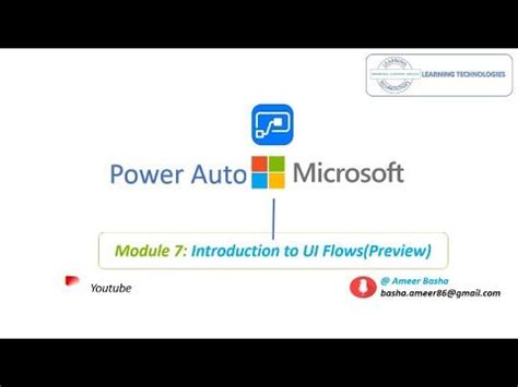 Microsoft Power Automate Tutorials Module Introduction To UI Flows Using Power Automate