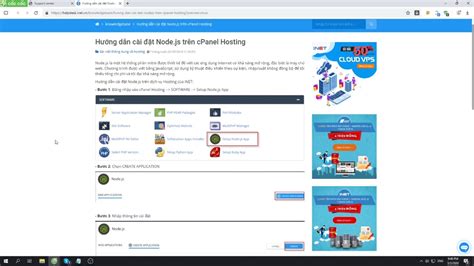 Hướng Dẫn Cài đặt Node Js Trên Cpanel Hosting Youtube