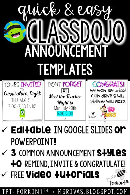 Forkin Th ClassDojo For Parent Communication