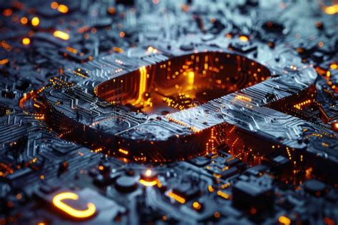 Detailed View Of A Computer Circuit Board Suitable For Technology Concepts Stock Image Image