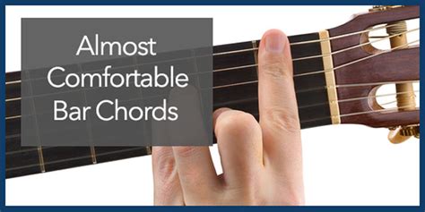 What Are Bar Chords On The Guitar How Do You Play Them