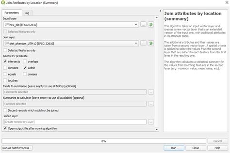 Qgis Join Attribute By Location Summary Not Capturing All Inputs