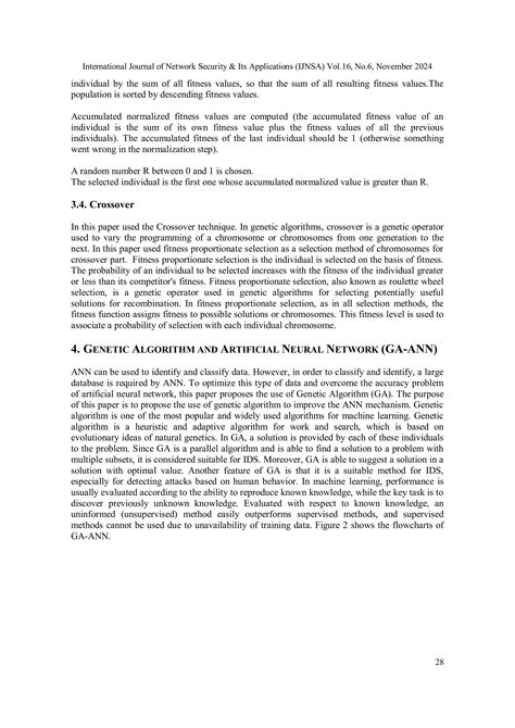 Improving Intrusion Detection System Using The Combination Of Neural Network And Genetic