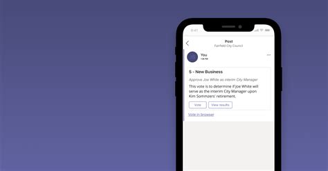 Vote Now Decisions New Polls And Secure Voting For Microsoft Teams