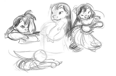 Lilo Model Sheets Edited Rliloandstitch