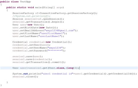 Bidirectional One To One Association Java Learning By Uday