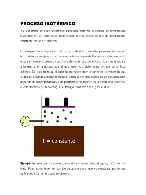 Proceso Isotermico Y Adiabatico Pdf