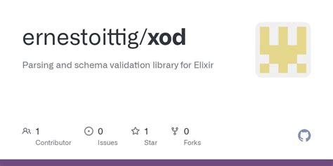 Github Ernestoittigxod Parsing And Schema Validation Library For