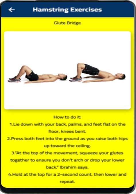 Hamstring Exercises Apk For Android Download