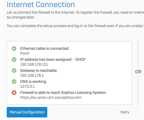 Firewall Is Not Able To Reach Sophos Licensing System Discussions Sophos Firewall Sophos