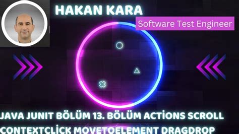 Hakan Kara On Linkedin Java Selenium Junit 13 Bölüm Actions Scroll