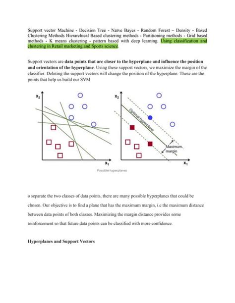 Introduction To Machine Learning Unit Iv Pdf