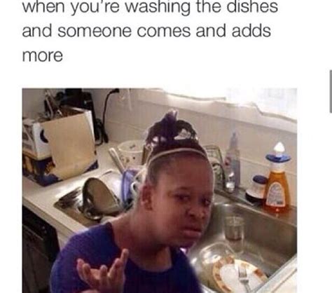 Washing Dishes Funny Humor