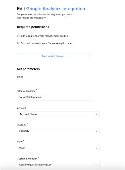How To Edit An Integration Add Segments Or Delete Contentsquare Help Center Documentation