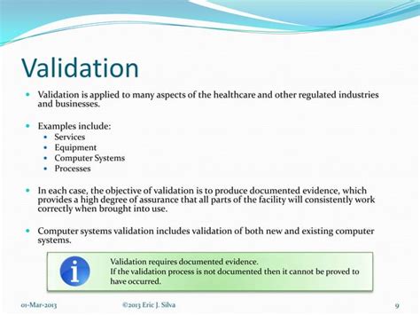 Computer System Validation Pptx