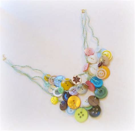 14 Cool Crafts Made With Buttons Unleash Color And Pattern