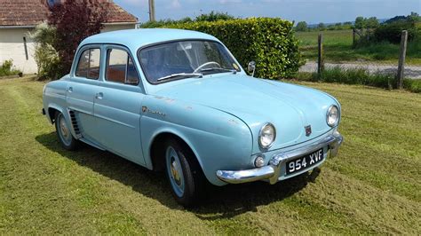 1962 Renault Dauphine Blue Manual 3 Speed Left Hand Drive In Reading