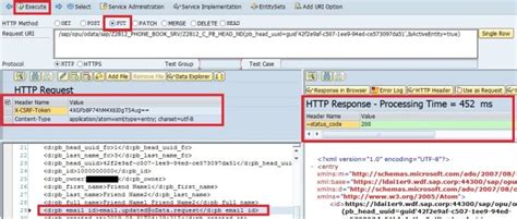 Test Odata Service Using Sap Gateway Client Aditheos