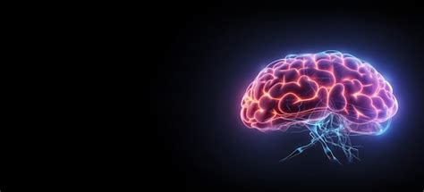 Premium Ai Image Expansive Brain Topography Illustration In