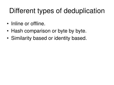 Ppt Similarity Based Deduplication Powerpoint Presentation Free Download Id9293994