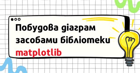 Побудова діаграм засобами бібліотеки Matplotlib Презентація Інформатика