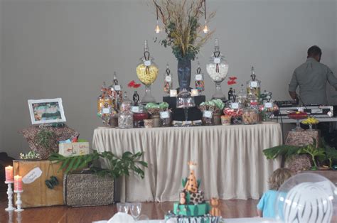 Jungle Candy Buffet Candy Buffet Table Decorations Decor