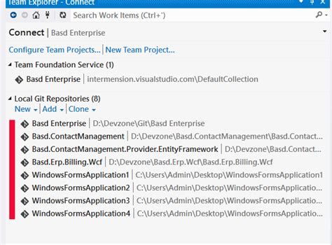 C Using Team Explorer To Add An Existing Project Team Foundation